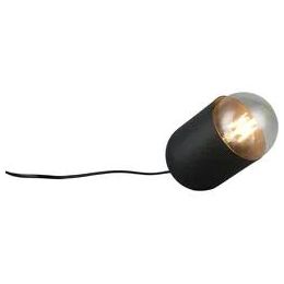 Trio REALITY LEUCHTEN Tischleuchte "NARA, Tischlampe inkl. Leuchtmittel 1x E27 806 Lumen 2700K warmwei&szlig;", schwarz matt, 1, &Oslash; 10,5cm H: 14,5cm, 2 Stk., Leuchten, Tischleuchte mit Schnurschalter und wechselbarem Leuchtmittel (inkl.), Tischleuchte
