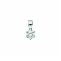 Adelia&acute;s Kettenanh&auml;nger ADELIA ́S "Anh&auml;nger 925 Silber mit Zirkonia &ndash; Silberanh&auml;nger", silber, Schmuckanh&auml;nger, Damen, mit Zirkonia, Silber 925 (Sterlingsilber), Kettenanh&auml;nger, Silberanh&auml;nger