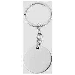 Adelia&acute;s Kettenanh&auml;nger ADELIA ́S "Unisex Anh&auml;nger &ndash; Schl&uuml;ssel M&uuml;nzanh&auml;nger aus Edelstahl", silber, Schmuckanh&auml;nger, Damen, Edelstahl, Kettenanh&auml;nger, Perfekt zum Verschenken an besondere Menschen