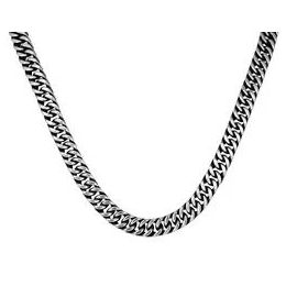 Adelia&acute;s Kette ohne Anh&auml;nger ADELIA ́S "Herren Halskette &ndash; Panzerkette aus Edelstahl 70 cm", grau, Halsketten, Herren, 70cm, Edelstahl, Perfekt als Geschenk zum Jubil&auml;um