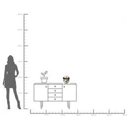 Aufbewahrungsdose KARE DESIGN "Dekodose La Spezia, Durchmesser 22 cm", mehrfarbig, H:19cm &Oslash;:22cm, Porzellan, Aufbewahrungsboxen, ideal f&uuml;r Schmuck, Schl&uuml;ssel, Kleingeld, Haargummis u.a. Kleinteile
