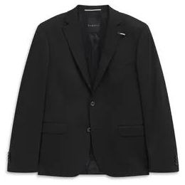 Anzugsakko Bugatti "Regular Fit", Herren, Gr. 27, 290, schwarz, 66% Polyester, 21% Viskose, 10% Polyamid, 3% Elasthan, unifarben, regular fit, Sakkos, Jersey-Artikel mit Stretch