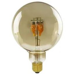 Segula LED-Filament "LED Globe 125 down smokey grau, E27", smokey, L:18cm &Oslash;:12,5cm, Leuchtmittel