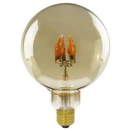Segula LED-Filament "LED Globe 125 up smokey grau, E27", smokey, L:18cm &Oslash;:12,5cm, Leuchtmittel