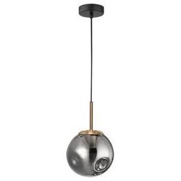 NOVA LUCE H&auml;ngeleuchten "SPADA", gold (goldfarben), 1, &Oslash; 15cm H: 180cm, 1 Stk., Leuchten, Ohne Beleuchtung