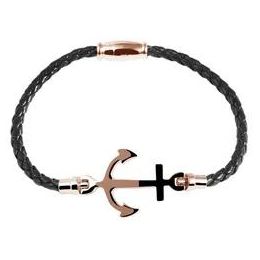 Adelia&acute;s Armband ADELIA ́S "Damen Armband &ndash; Textilarmband aus Leder 18 cm", schwarz, Armb&auml;nder, Damen, 18cm, Leder, Armband, Eine sch&ouml;ne Geschenkidee f&uuml;r jeden Anlass