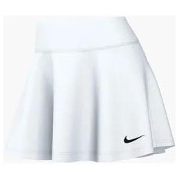 Tennisrock Nike "W NK ONE DF HR SKIRT CPSL SPD", Damen, Gr. XL, wei&szlig;, schwarz, Obermaterial: 80% Polyester, 20% Elasthan, R&ouml;cke
