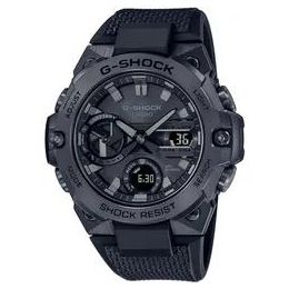 Smartwatch Casio G-SHOCK, schwarz, schwarz, schwarz, Smartwatches, Herren, Smartwatch, Armbanduhr, Herrenuhr, Bluetooth, Stoppfunktion, Hand Moving Funktion