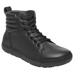 Berufsschuh Birkenstock "QO 700" Gr. 42, schwarz, 42, Obermaterial: 50% Rindsleder Leather cow. 50% Lammleder LEL., Schuhe