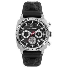 Luxusuhr Plein Sport "Wildcat Chrono", 0270, schwarz, silber, Armbanduhren, Herren