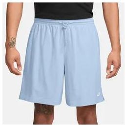 Shorts Nike SPORTSWEAR "Nike Club Men's Knit Shorts", Herren, Gr. S, N-Gr, hydrogen blu, Obermaterial: 100% Baumwolle, Hosen Shorts, atmungsaktives Material, relaxte Passform, mit Eingrifftaschen