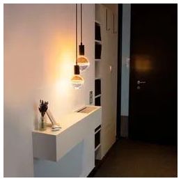 Segula LED-Leuchtmittel "LED Illusion Globe 145 2tones amber blue", blau, L:21cm &Oslash;:14,5cm, Leuchtmittel, 2-farbiges Glas