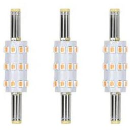 Paulmann LED-Leuchtmittel "3er Pack 50lm 2200K 3,6V", silberfarben, L:6,2cm &Oslash;:1,4cm, Leuchtmittel