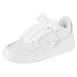 Sneaker Karl Kani "LXRY SK8`26", Damen, Gr. 38, wei&szlig;, wei&szlig;, Leder, Schuhe Sneaker