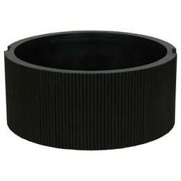Couchtisch ByLiving "OWEN", schwarz, schwarz, B:80cm H:36cm T:80cm, Tische, Couchtisch, Schwarz, Tischplatte zum Abnehmen, Stauraum, Breite: 40 oder 80 cm