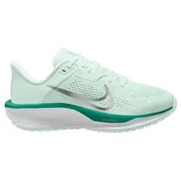 Laufschuh Nike "WMNS QUEST 6", Damen, Gr. 42, barely gr&uuml;n, metallic silber, wei&szlig;, Textil, Schuhe Laufschuh