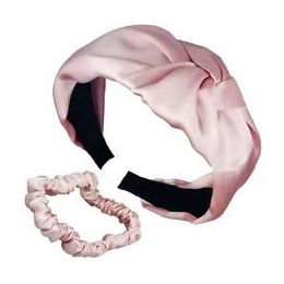 Diadem AILORIA "Set Hairband und Scrunchie S DELICAT & DOUX", Damen, pink, Modet&uuml;cher