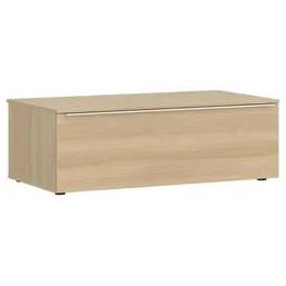 Couchtisch Tom Tailor HOME "COLOR PUZZLE Couchtsich 1 Schublade mit farbigem Griff", light oak, B:110cm H:38,4cm, Tische, Couchtisch, Tom Tailor DESIGN
