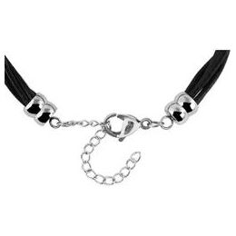 Adelia&acute;s Armband ADELIA ́S "Damen Armband aus Leder mit Zirkonia 20 cm", braun, Armb&auml;nder, Damen, 20cm, Leder, Armband, Sch&ouml;ne Geschenkidee zum einfach so