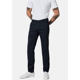 Chinohose PEAK TIME "Meteon", Herren, Gr. 30, L&auml;nge 34, magnetic navy, Material: 58% Baumwolle, 35% Nylon, 7% Elasthan, gerade, unten schmal lang, Hosen Chinohose, Lange Herren Stoffhose