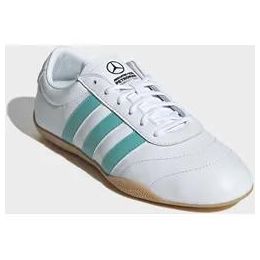 Sneaker Adidas PERFORMANCE "GRAND COURT LO MERCEDES-AMG PETRONAS F1 TEAM", Damen, Gr. 36, cloud wei&szlig;, semi mint rush, gum 3, Synthetik, Schuhe Sneaker