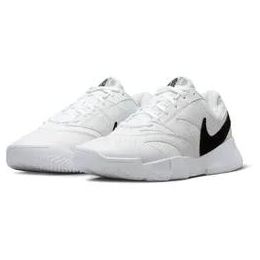 Tennisschuh Nike "Court Lite 4", Herren, Gr. 40, wei&szlig;, schwarz, summit wei&szlig;, Synthetik, Textil, Schuhe, Allcourtschuh