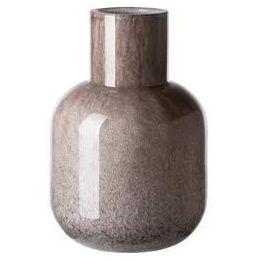 Tischvase Fink "NANNA", sand, B:19cm H:28cm T:19cm &Oslash;:19cm, Vasen
