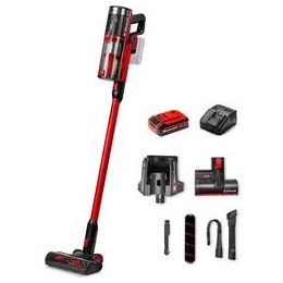 Einhell Akku-Stielstaubsauger "TE-SV 18/270 Li BL (1x 4,0Ah)", rot, schwarz, B:72cm H:10,5cm T:23,5cm, Akkusauger, inkl. Akku und Ladeger&auml;t