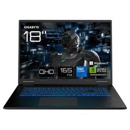 Gigabyte Gaming-Notebook "GAMING A18 PRO DXJG3DEBC4SH", schwarz, 32 GB RAM 1.000 GB SSD, Core 7, Windows 11 Home, Notebooks
