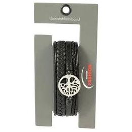 Adelia&acute;s Kettenanh&auml;nger ADELIA ́S "Unisex Anh&auml;nger &ndash; Lebensbaum Gravuranh&auml;nger aus Leder", schwarz, Schmuckanh&auml;nger, Damen, Leder, Kettenanh&auml;nger, Perfekt als Geschenk f&uuml;r besondere Menschen