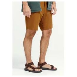 Outdoorsandale Jack Wolfskin "TAIGA SANDAL M", Herren, Gr. 44,5, schwarz mahogany, Synthetik, Schuhe Outdoorsandale