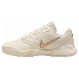 Tennisschuh Nike "W COURT LITE 4", Damen, Gr. 41, pale ivory, tattoo, vachetta tan, Synthetik, Textil, Schuhe, Allcourtschuh