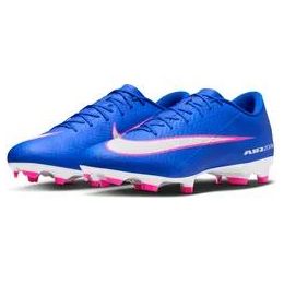 Fu&szlig;ballschuh Nike "ZM VAPOR 16 ACADEMY FG/MG", Herren, Gr. 45, racer blau, wei&szlig;, Synthetik, Schuhe Fu&szlig;ballschuh, Au&szlig;ensohle f&uuml;r Rasenpl&auml;tze und f&uuml;r feste B&ouml;den