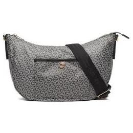 Schultertasche GATTINONI "Helix Medium Hobo Bag Damen", Damen, Gr. B/H/T: 15cm x 24cm onesize, schwarz, Polyurethan, Taschen Schultertasche, Schultertasche Damen, Shopper, Handtasche, Fashion, Lifestyle, Sale