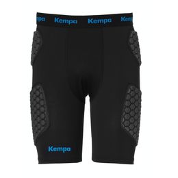 Sporthose Kempa "Protection Shorts PROTECTION SHORTS", Herren, Gr. L, US, schwarz, Obermaterial: 85% Polyester PES. 15% Elasthan EL., Hosen Sporthose