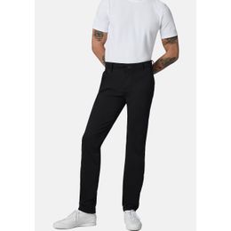 Chinohose PEAK TIME "Meteon", Herren, Gr. 30, L&auml;nge 32, phantom schwarz, Material: 58% Baumwolle, 35% Nylon, 7% Elasthan, gerade, unten schmal lang, Hosen Chinohose, Lange Herren Stoffhose