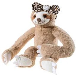 Kuscheltier Heunec "Kuma, Faultier Fine", braun (hellbraun), Pl&uuml;schfiguren, KinderH:40cm, Kuscheltier, Made in Germany, H:40cm
