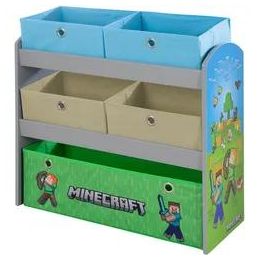 Kinderregal Phoenix, bunt, B:63,5cm H:60cm T:30cm, MDF, Polyester, Regale, Kinderregal