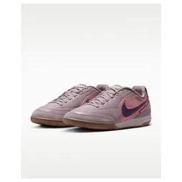 Fu&szlig;ballschuh Nike "TIEMPO STREETGATO PRM", Herren, Gr. 44, coconut milk, blau crystal, gum med braun, Leder, Synthetik, Schuhe Fu&szlig;ballschuh, F&uuml;r den Einsatz auf Hart- und Hallenpl&auml;tzen und auf der Stra&szlig;e