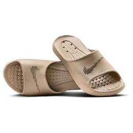 Badesandale Nike SPORTSWEAR "VICTORI ONE SHOWER SLIDE", Herren, Gr. 40, khaki, schwarz, khaki, Synthetik, Schuhe, Badelatschen