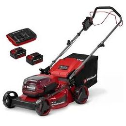 Akkurasenm&auml;her Einhell "GC-CM 36/46 S Li BL (2x4,0Ah)", rot, schwarz, B:52,7cm H:102,3cm, Rasenm&auml;her, Inkl. Akku und Twincharger
