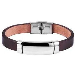 Adelia&acute;s Armband ADELIA ́S "Unisex Armband aus Leder 21 cm", braun, Armb&auml;nder, Damen, 21cm, Leder, Armband, Perfekt als Geschenk zum Valentinstag