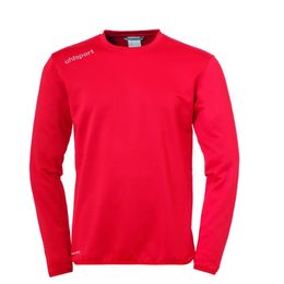 Langarmshirt Uhlsport "Langarmshirt ESSENTIAL TRAINING TOP Kids", M&auml;dchen, Gr. 116, rot (rot, wei&szlig;), Obermaterial: 100% Polyester PES., Shirts Langarmshirt