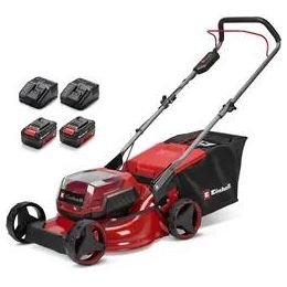 Akkurasenm&auml;her Einhell "GC-CM 36/42 Li BL (2x4,0Ah)", rot, schwarz, B:47cm H:99,7cm, Rasenm&auml;her, Inkl. Akku und Ladeger&auml;t