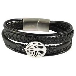 Adelia&acute;s Kettenanh&auml;nger ADELIA ́S "Unisex Anh&auml;nger &ndash; Lebensbaum Gravuranh&auml;nger aus Leder", schwarz, Schmuckanh&auml;nger, Damen, Leder, Kettenanh&auml;nger, Ideal als Geschenk zum Weihnachten