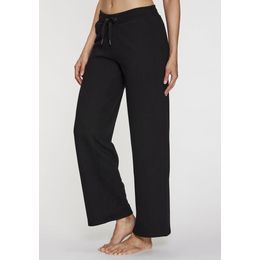 H.I.S. H.I.S Relaxhose schwarz Gr. 32/34 f&uuml;r Damen. Mit Bindeb&auml;nder. Bequem