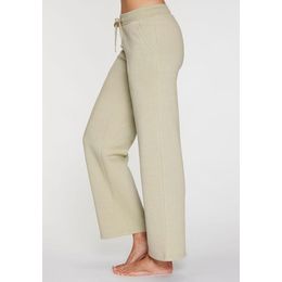 H.I.S. H.I.S Relaxhose salbei Gr. 52/54 f&uuml;r Damen. Mit Bindeb&auml;nder. Bequem