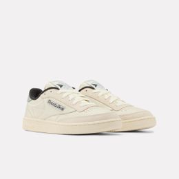 Trainingsschuh Reebok CLASSIC "CLUB C 85", Damen, Gr. 37,5, vintagechalk, vintagechalk, lightfog, Leder, Synthetik, Textil, Schuhe