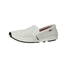 Slipper Pikolinos "Pikolinos Slipper Leder", Herren, Gr. 42, hellbeige, Leder, Schuhe Slipper