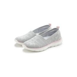 Lascana Slipper 'Ballerina, Sneaker, Freizeitschuh, Slip-On-Sneaker,' pink Gr. 36 f&uuml;r Damen